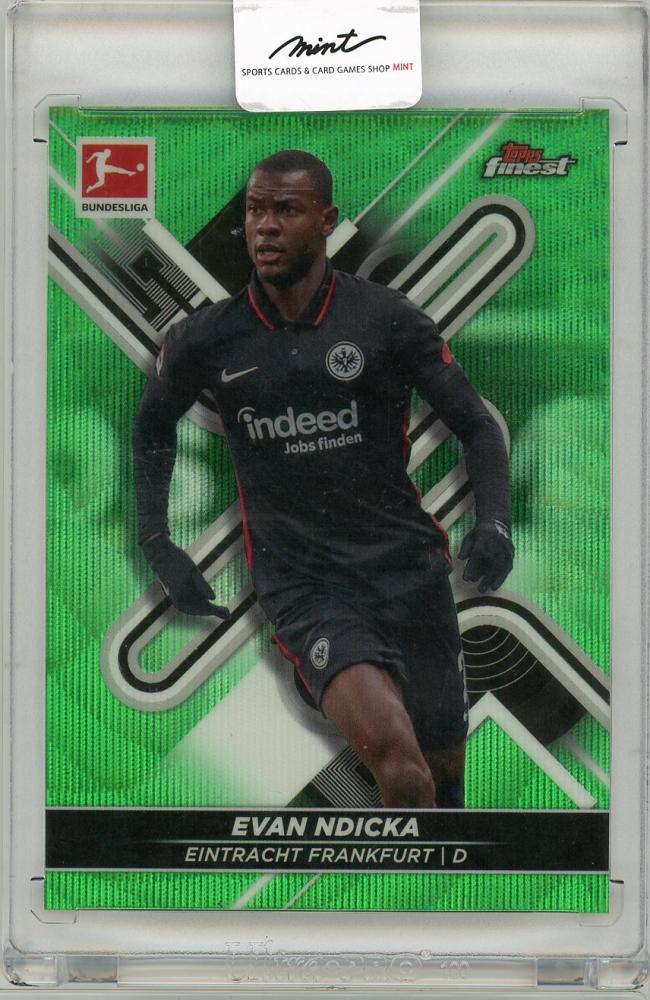 ミントモール / MINT 三宮店 / 2021-22 Topps Finest Bundesliga Evan Ndicka Green 66/99