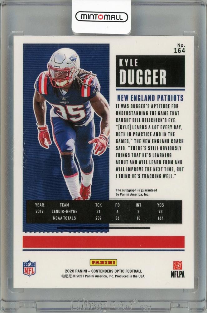 ミントモール / MINT 新宿店 / 2020 PANINI Contenders Optic #164 Autograph RC Kyle ...