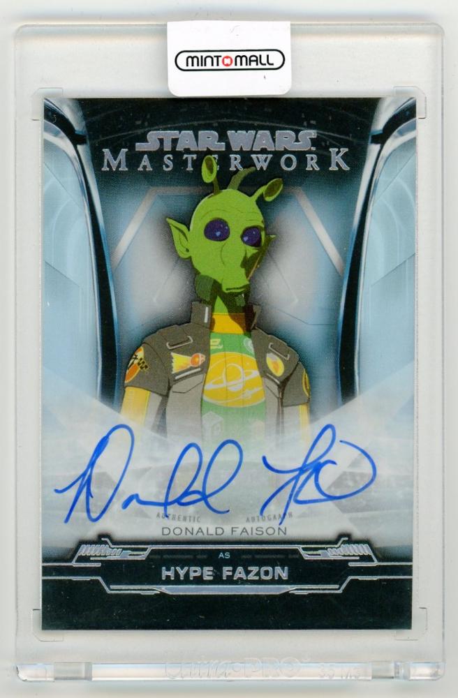 ミントモール / MINT LAB TOKYO店 / 2019 TOPPS Star Wars Masterwork Autograph ...