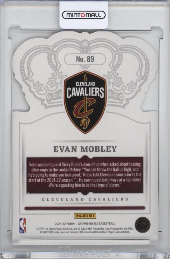 ミントモール / MINT 立川店 / 2021-22 PANINI CROWN ROYALE Evan Mobley #89 Crystal ...
