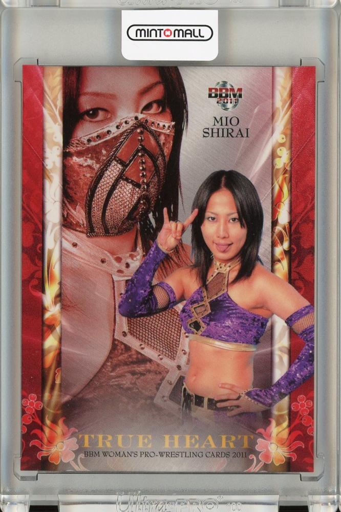ミントモール / MINT 池袋店 / 2011 BBM 女子プロレス True Heart 紫雷美央 Base #27