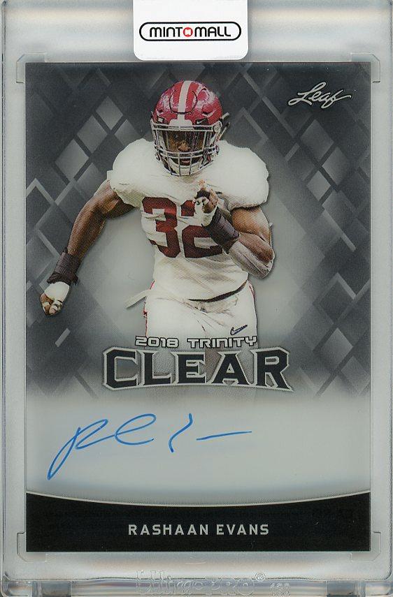 ミントモール / MINT 梅田店 / 2018 LEAF Trinity Clear Rashaan Evans Autograph
