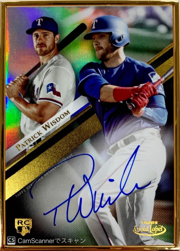 ミントモール / MINT 浦和店 / 2019 Topps Gold Label Texas Rangers Patrick Wisdom ...