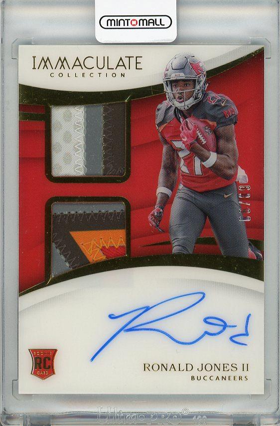 ミントモール / MINT 梅田店 / 【表面若干難あり】2018 PANINI Immaculate Collection Ronald Jones Ⅱ Autograph & Player ...
