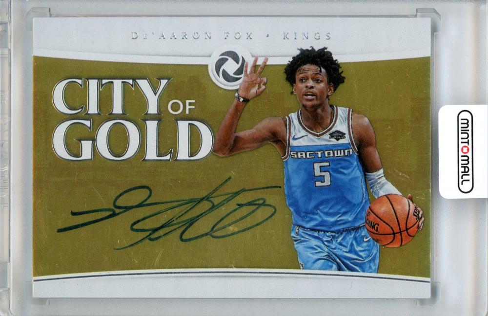 ミントモール / MINT 札幌店 / 2018-19 PANINI Opulence De'Aaron Fox City of Gold ...
