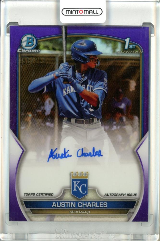 ミントモール / MINT 池袋店 / 2023 Bowman Kansas City Royals Austin Charles ...