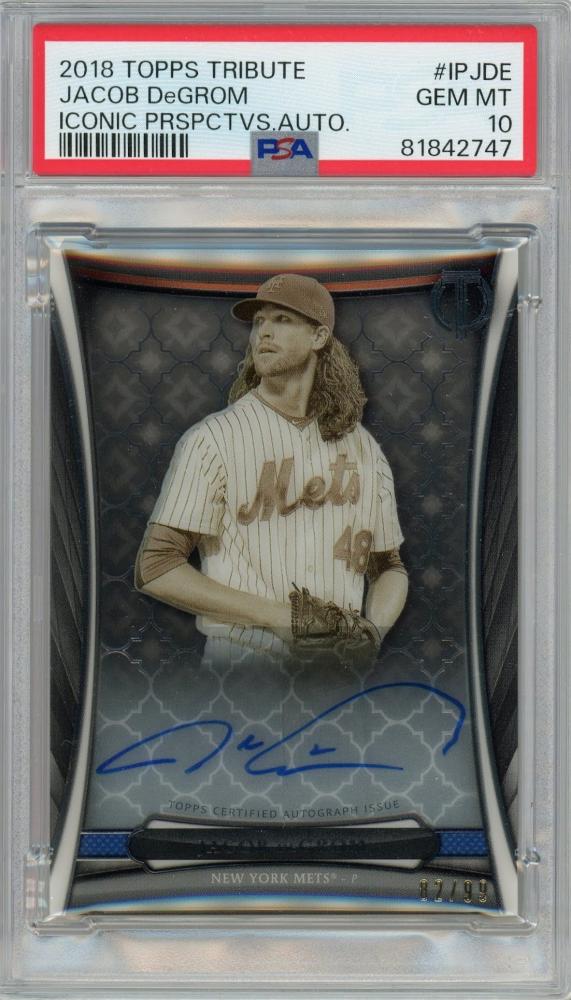 ミントモール / MINT 札幌店 / 2018 TOPPS Tribute Jacob DeGrom Iconic Perspectives ...
