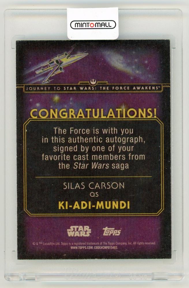 ミントモール / MINT LAB TOKYO店 / 2015 TOPPS Star Wars Journey to The Force ...
