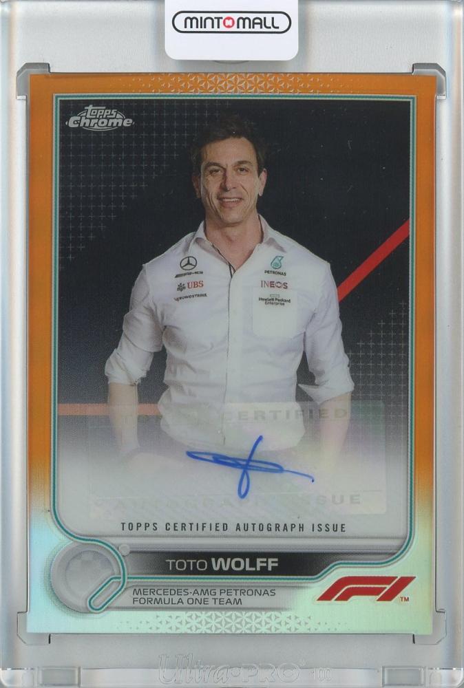 ミントモール / MINT 池袋店 / 2022 Topps Chrome Formula 1 Toto Wolff Orange ...