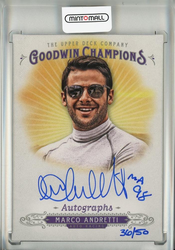 ミントモール / MINT 池袋店 / 2018 Upper Deck Goodwin Champions Marco Andretti ...