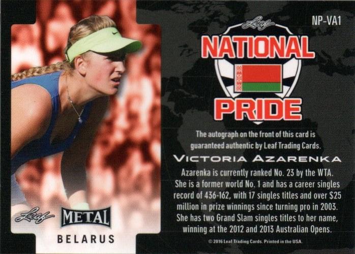 ミントモール / MINT 梅田店 / 2016 LEAF Metal Victoria Azarenka Autograph