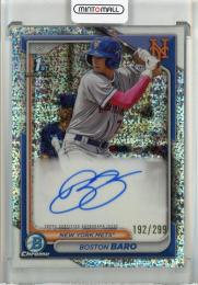 ミントモール / MINT 池袋店 / 2024 Bowman Boston Baro Chrome Prospect Autograph ...