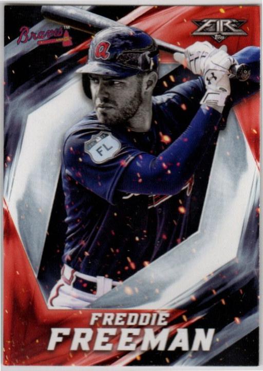 ミントモール / MINT BASE店 / 2017 Topps Fire #6 Freddie Freeman レギュラーカード