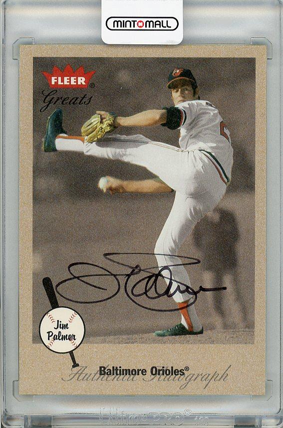 ミントモール / MINT 梅田店 / 2002 FLEER Greats Jim Palmer Autograph