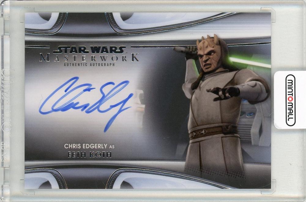 ミントモール / MINT 新宿店 / 2021 TOPPS Star Wars Masterwork Autograph Chris ...