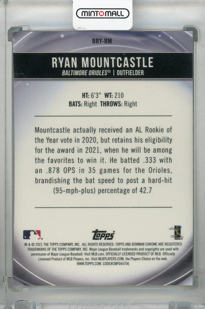 ミントモール Mint 浦和店 2021 Topps Bowman Mega Box Baltimore Orioles Ryan