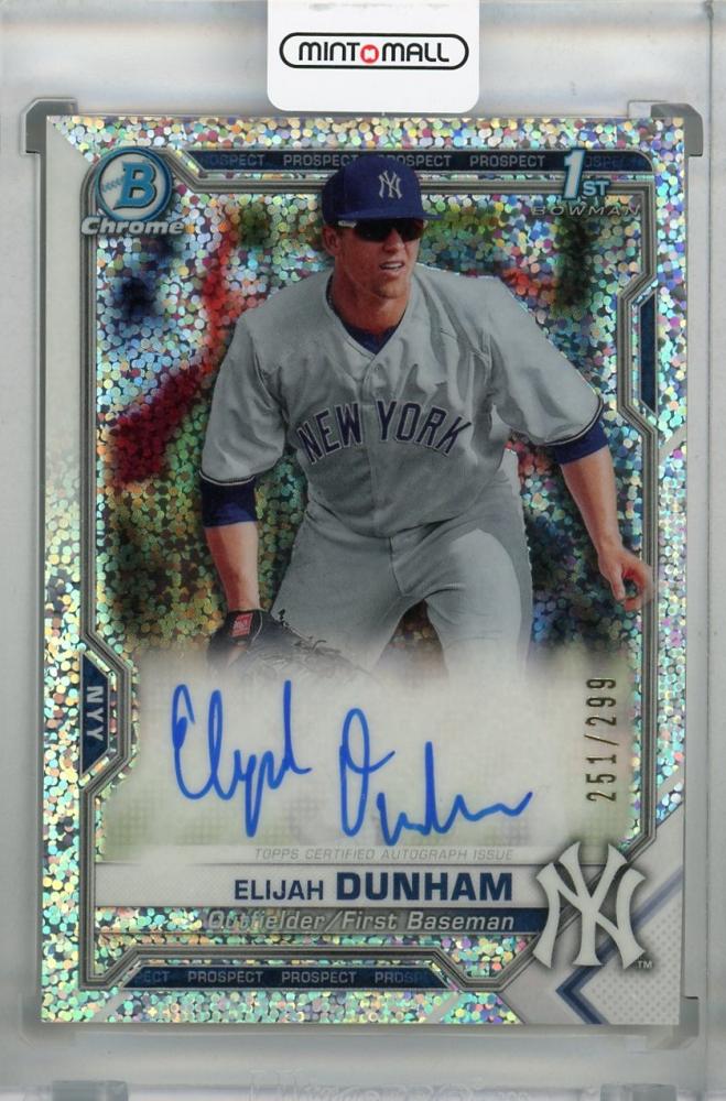 ミントモール / MINT 浦和店 / 2021 Topps Bowman New York Yankees Elijah Dunham ...