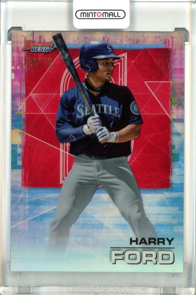 ミントモール / MINT 池袋店 / 2021 Bowman's Best Seattle Mariners Harry Ford Red ...