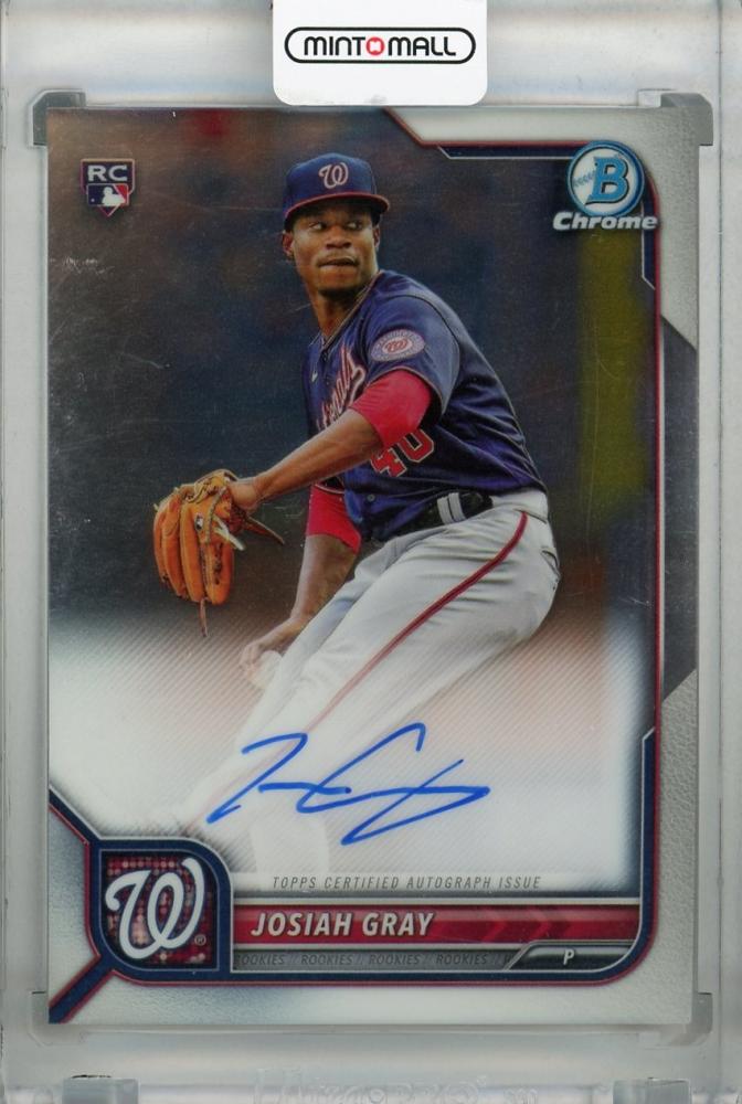 ミントモール / MINT 浦和店 / 2022 Topps Bowman Washington Nationals Josiah Gray ...
