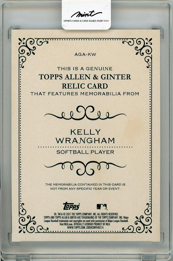 ミントモール / MINT 梅田店 / 2021 TOPPS Allen & Ginter Kelly Wrangham Memorabilia