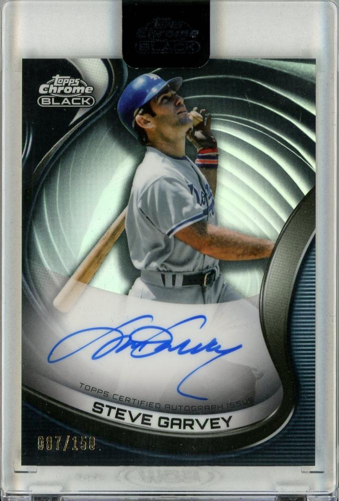 ミントモール / MINT 立川店 / 2022 Topps Chrome Black Steve Garvey Autograph ...