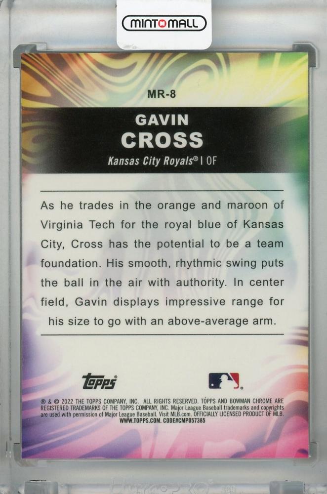 ミントモール / MINT 浦和店 / 2022 Topps Bowman Draft Kansas City Royals Gavin ...