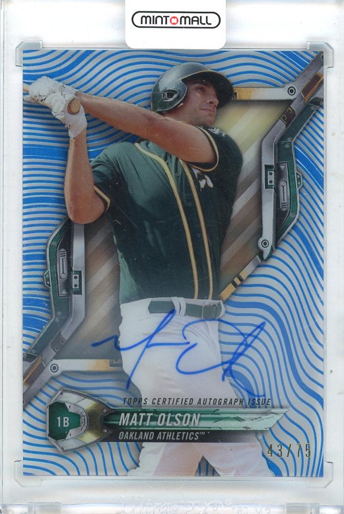 ミントモール / MINT 三宮店 / 2018 Topps HIGH TEK BASEBALL Matt Olson Autographs ...