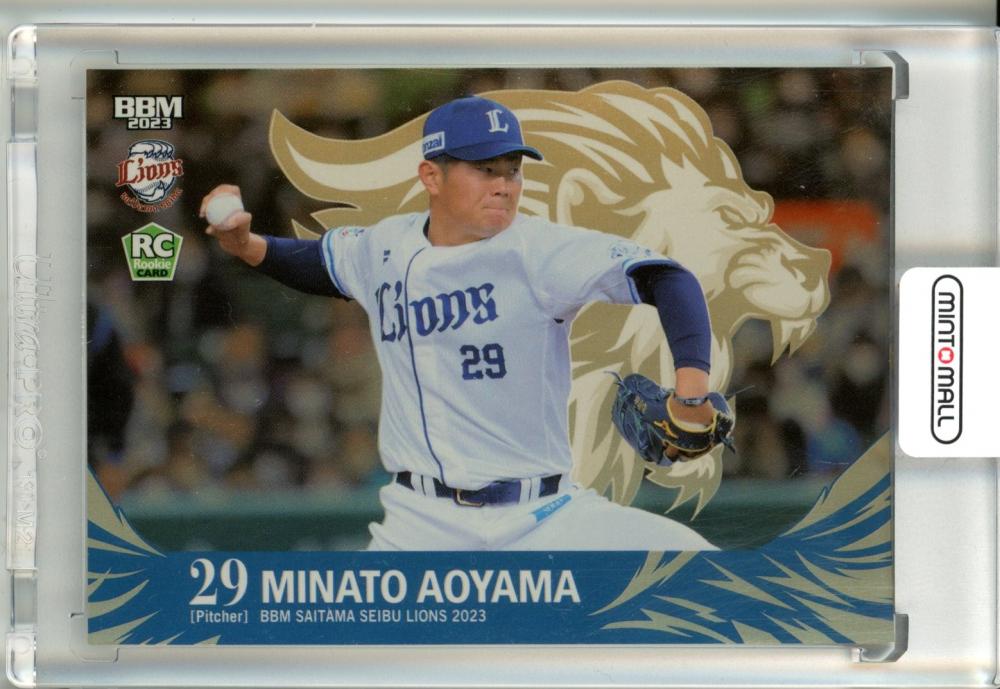 ミントモール / MINT 池袋店 / 2023 BBM 埼玉西武ライオンズ 青山美夏人 レギュラー 金紙版 076/100