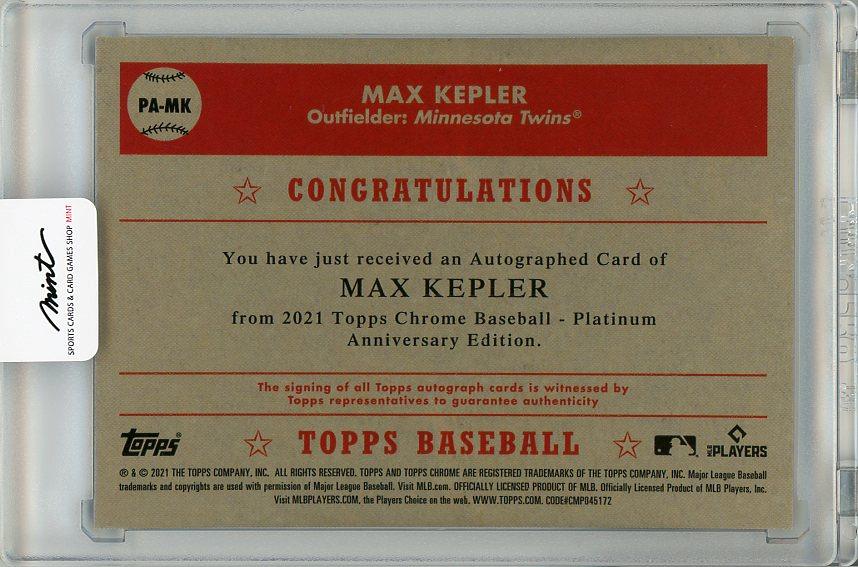 ミントモール / MINT 梅田店 / 2021 TOPPS Chrome Platinum Anniversary Edition Max ...