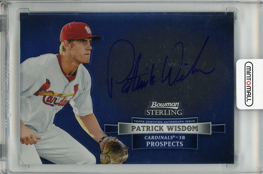 ミントモール / MINT 梅田店 / 2012 TOPPS Bowman Sterling Patrick Wisdom Autograph
