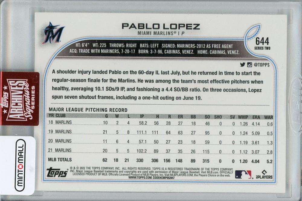 ミントモール / MINT 浦和店 / 2023 Topps Archives Signature Series Active Player ...