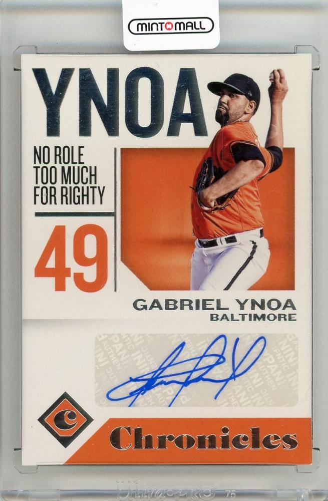 ミントモール / MINT 新宿店 / 2018 PANINIi CHRONICLES Autographs #CAGY / Gabriel ...