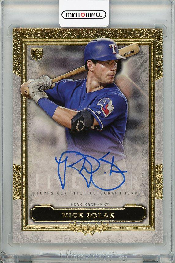 ミントモール / MINT 梅田店 / 2020 TOPPS Five Star Nick Solak Autograph (RC)