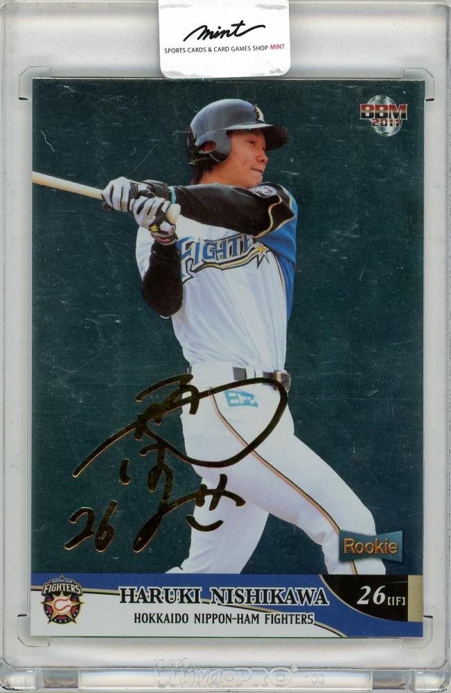 ミントモール / MINT 三宮店 / BBM 2011 北海道日本ハムファイターズ 西川遥輝 金箔サインカード RC 041/100
