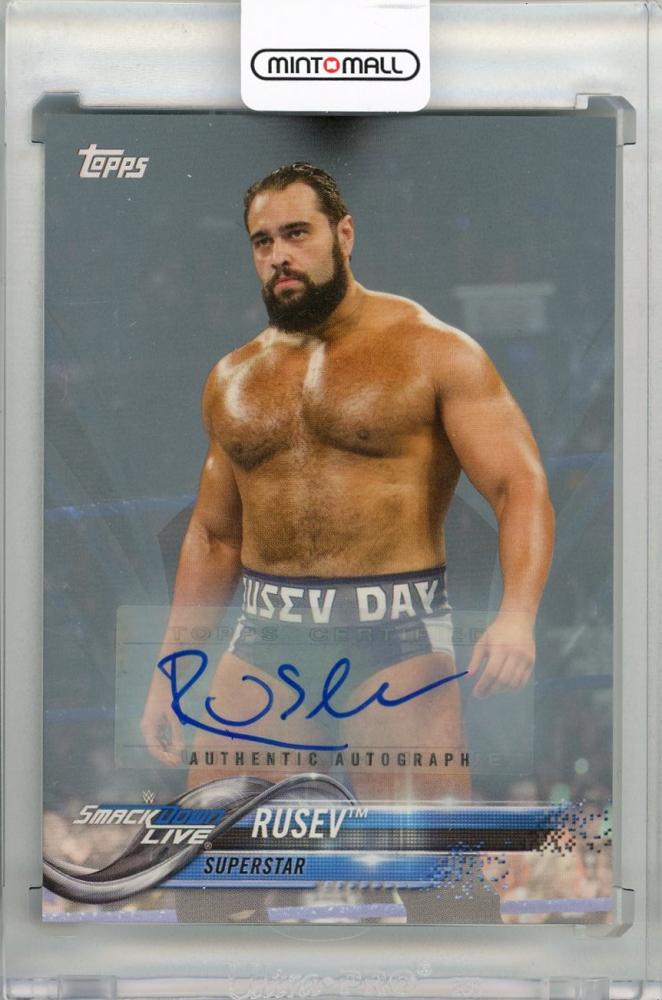 ミントモール / MINT 新宿店 / 2018 TOPPS WWE Then Now Forever Autographs Silver #168 Rusev 【13/25】