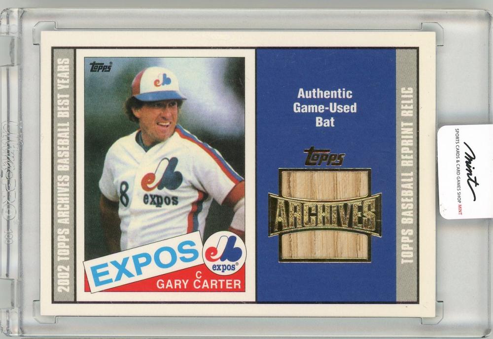 ミントモール / MINT 三宮店 / 2002 Topps Archives Gary Carter Bat Card