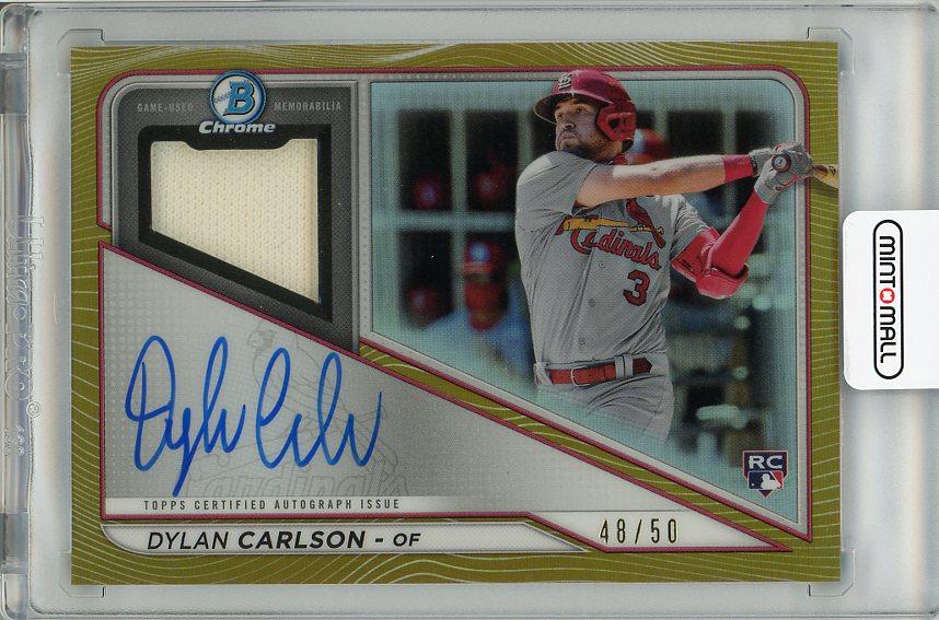 ミントモール / MINT 梅田店 / 2021 TOPPS Bowman Chrome Dylan Carlson Autograph ...