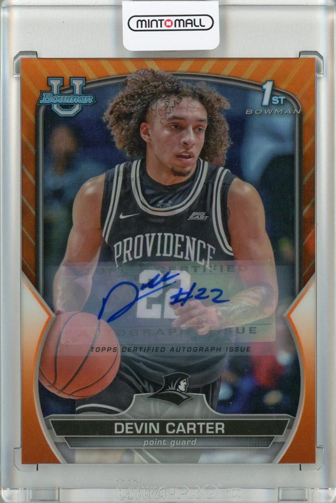 ミントモール / MINT 池袋店 / 2023 Topps Bowman University Devin Carter Orange ...
