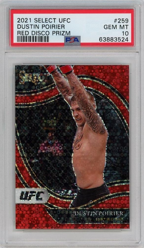 ミントモール / MINT 千葉店 / 2021 Panini Select UFC Dustin Poirier Red Disco ...