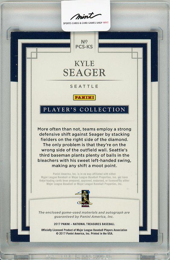 ミントモール / MINT 梅田店 / 【表面微キズあり】2017 PANINI National Treasures Kyle Seager ...