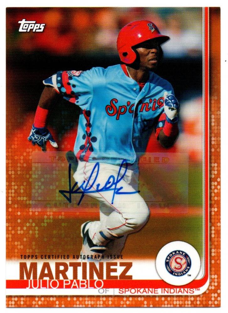 ミントモール / MINT 横浜店 / 2019 TOPPS Pro Debut Autographs Orange / JULIO ...