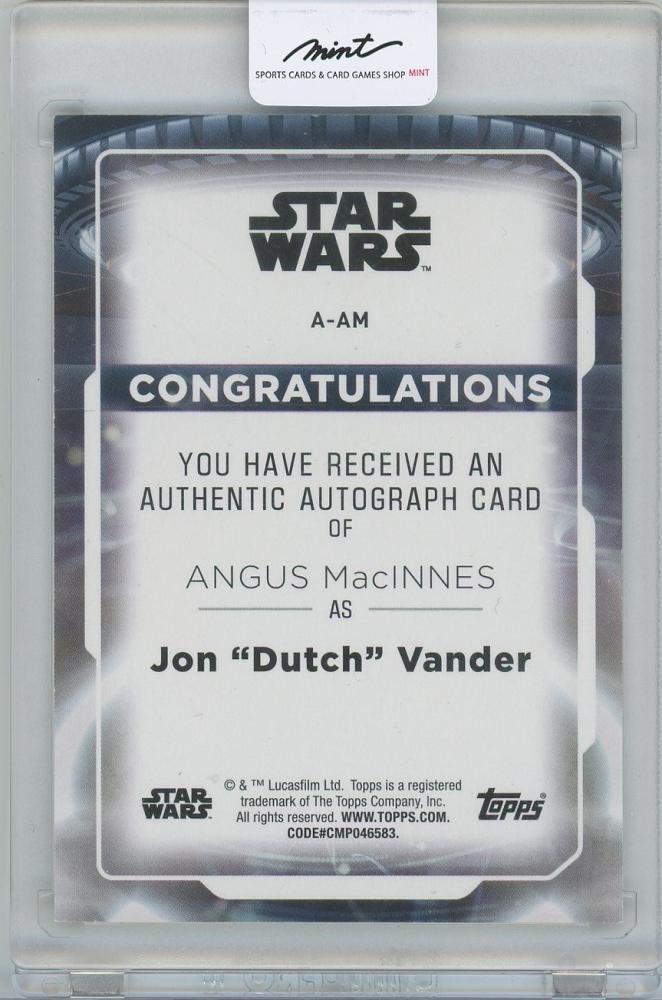 ミントモール / MINT 横浜店 / 2021 TOPPS Star Wars Battle Plans Autographs ...