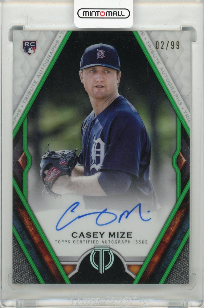 ミントモール / MINT 大丸心斎橋店 / 2021 Topps Tribute Autograph / Casey Mize 【02/99】