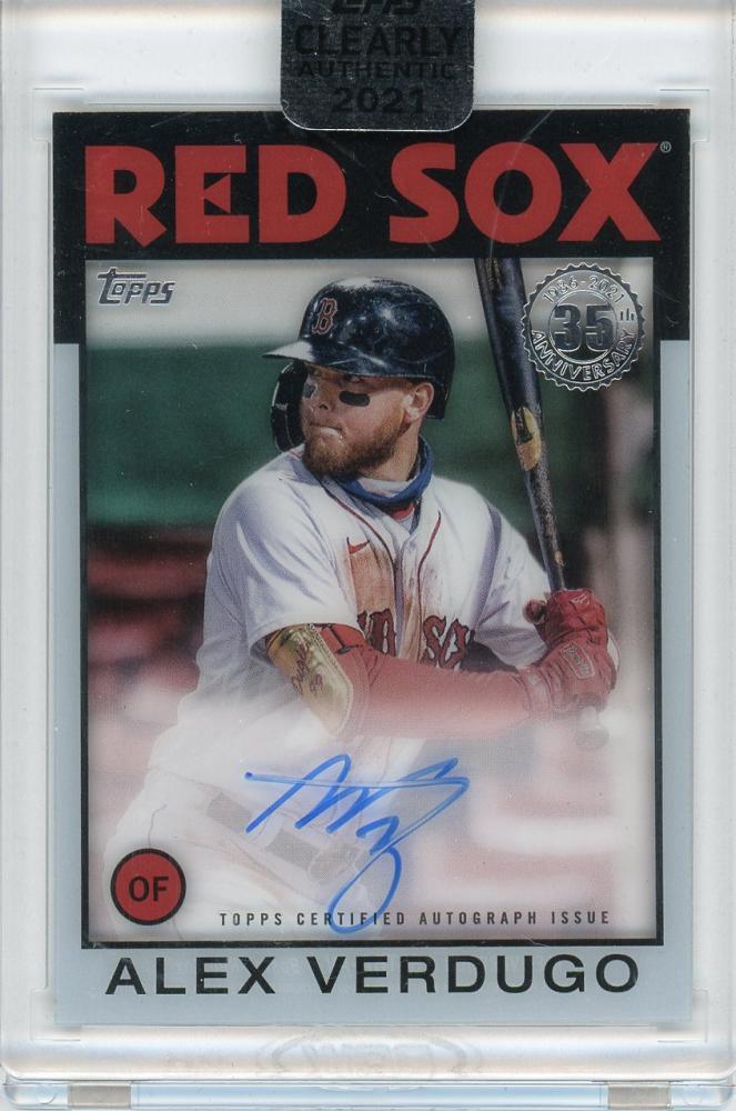 ミントモール / MINT 大丸心斎橋店 / 2021 Topps Clearly Authentic Autograph / Alex ...