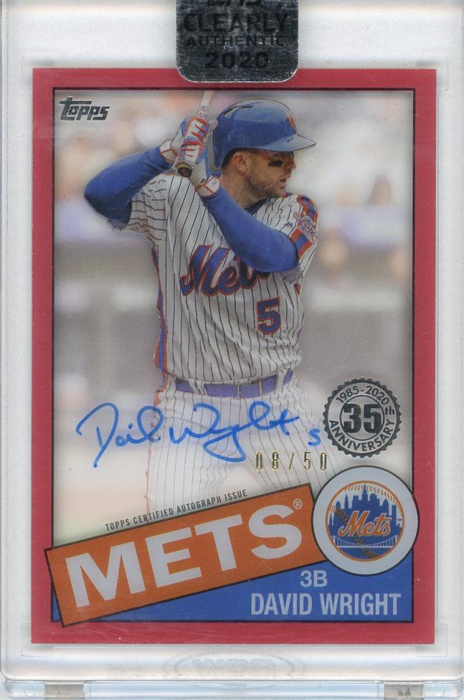 ミントモール / MINT 大丸心斎橋店 / 2020 Topps Clearly Authentic Autograph / David ...