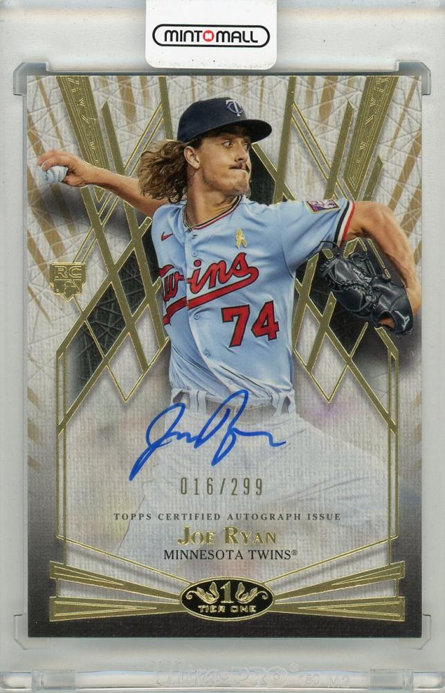 ミントモール / MINT 大丸心斎橋店 / 2022 Topps Tier one Joe ryan rookie autograph # ...