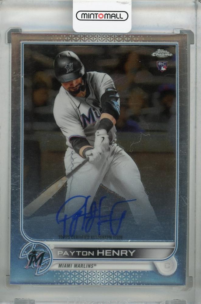 ミントモール / MINT 浦和店 / 2022 Topps Chrome Miami Marlins Payton Henry Rookie ...