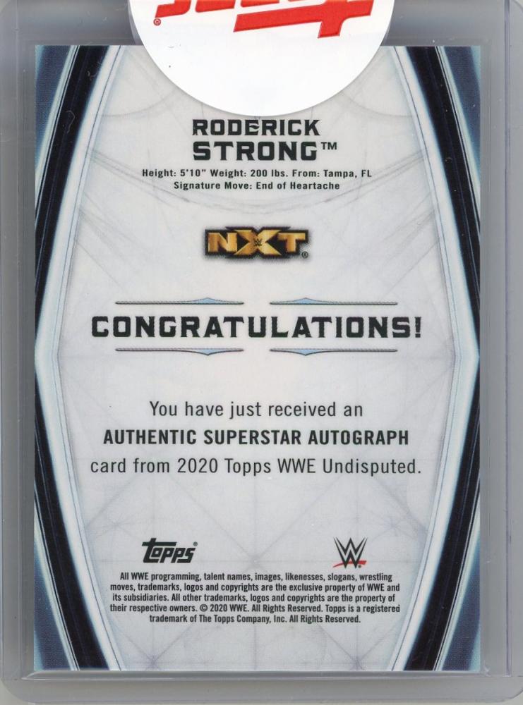 ミントモール / MINT 新宿店 / 2020 TOPPS WWE Undisputed Autographs Orange #AROD ...