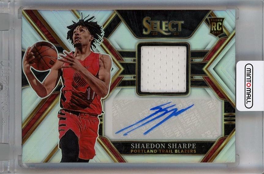 ミントモール / MINT 千葉店 / 2022-23 Panini Select Shaedon Sharpe Rookie Jersey ...