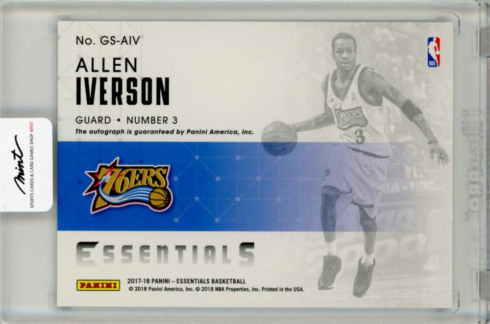 ミントモール / MINT 福岡店 / 2017-18 Panini Essentials Allen Iverson Glorified ...